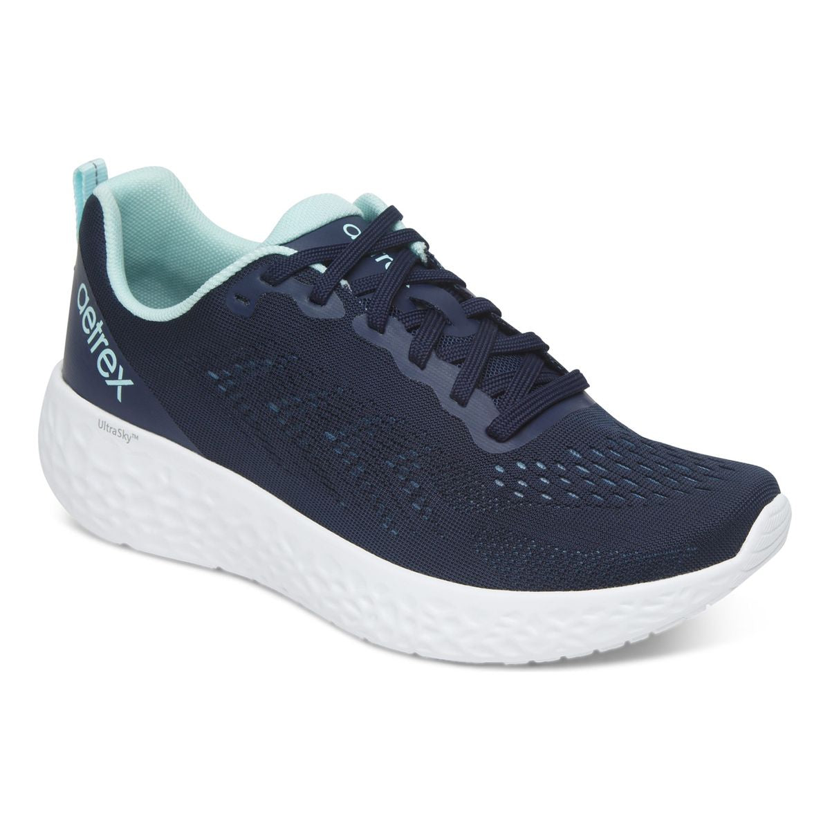 Aetrex Danika Women's Arch Support Sneaker in Navy | Shop Canadian ...