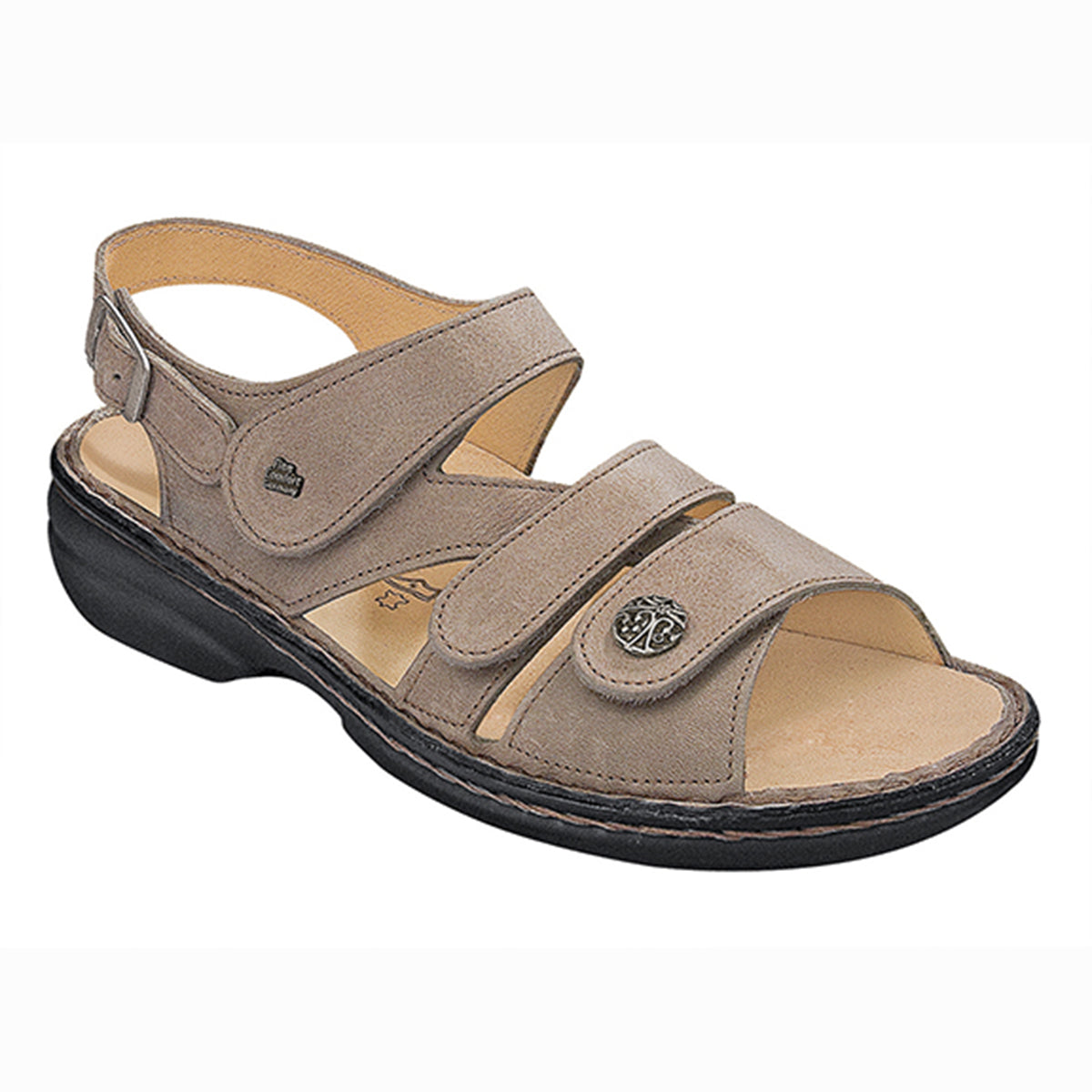 Gomera Fully Adjustable Sandal with Removable Footbed in Taupe ...
