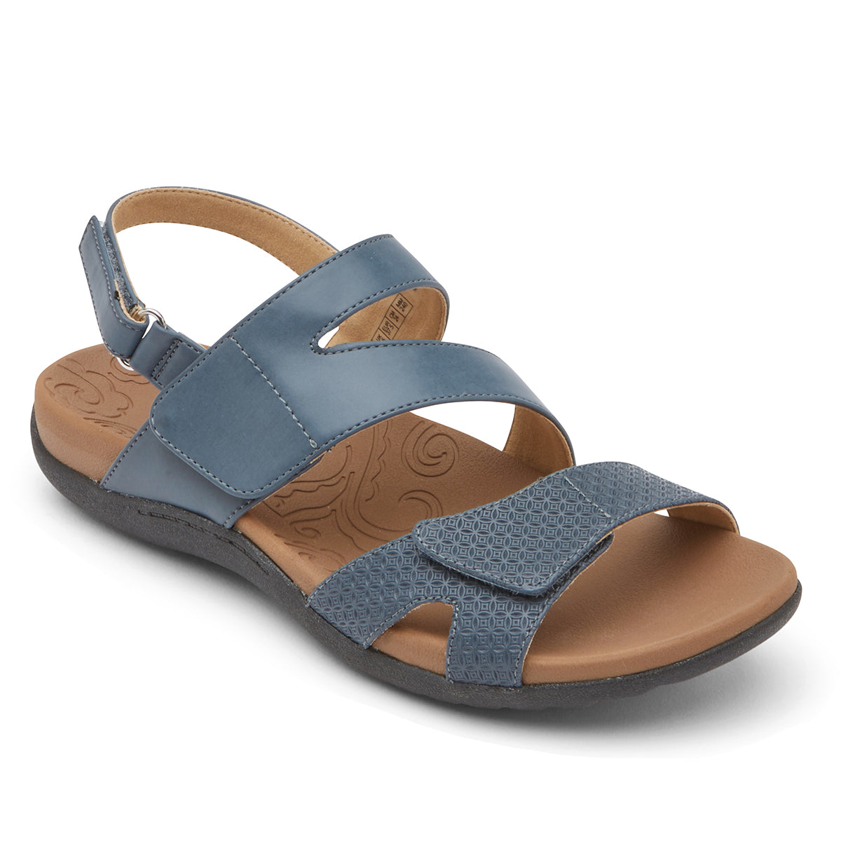 Ridge Adjustable Strap Flat Sandal – Walking On a Cloud