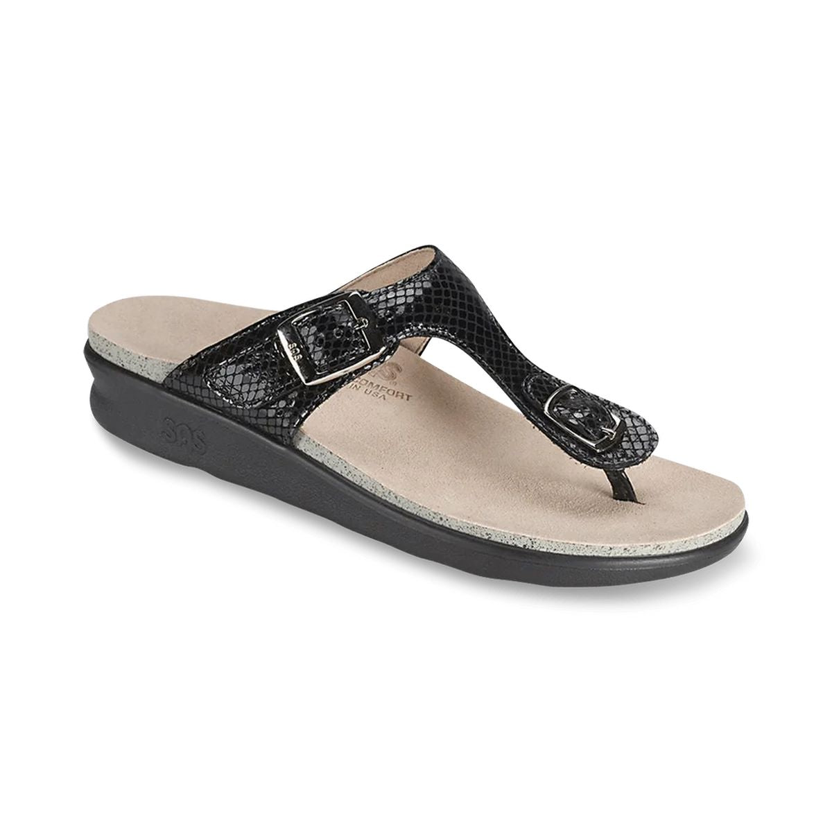 Sanibel T-Strap Slide Sandal – Walking On a Cloud