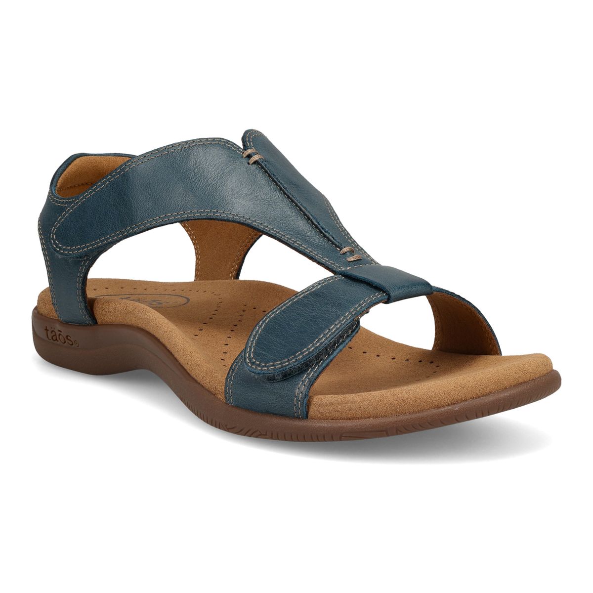 Taos The Show Adjustable Strap Sandal Petrol Blue | Walking on a Cloud ...